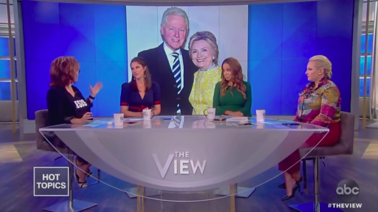 The View Shreds Hillary Clinton Defense of Bill's Affairs