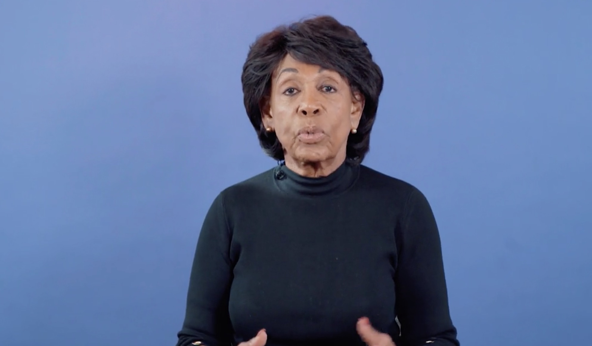 Maxine Waters Releases Vid Saying Trump Responsible for Violence