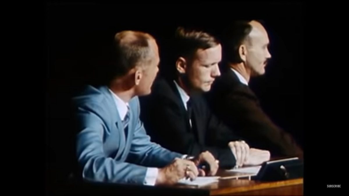 Neil Armstrong Apollo 11 Press Conference 1969