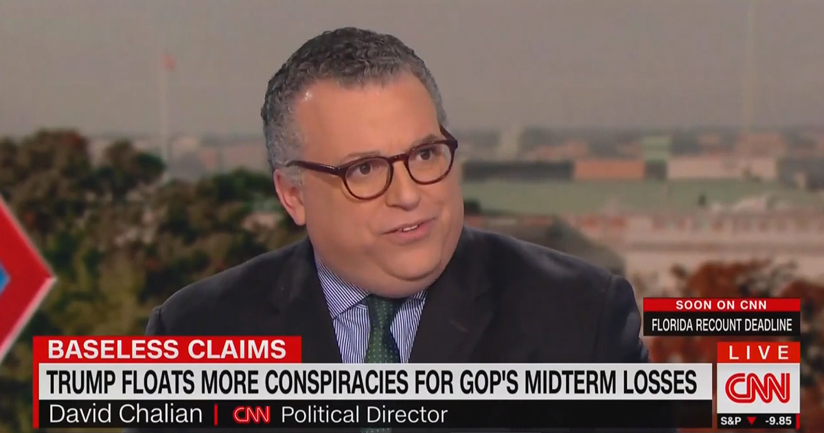CNN’s David Chalian Says Trump ‘Dismantling’ a ‘Pillar of Democracy’ by ...