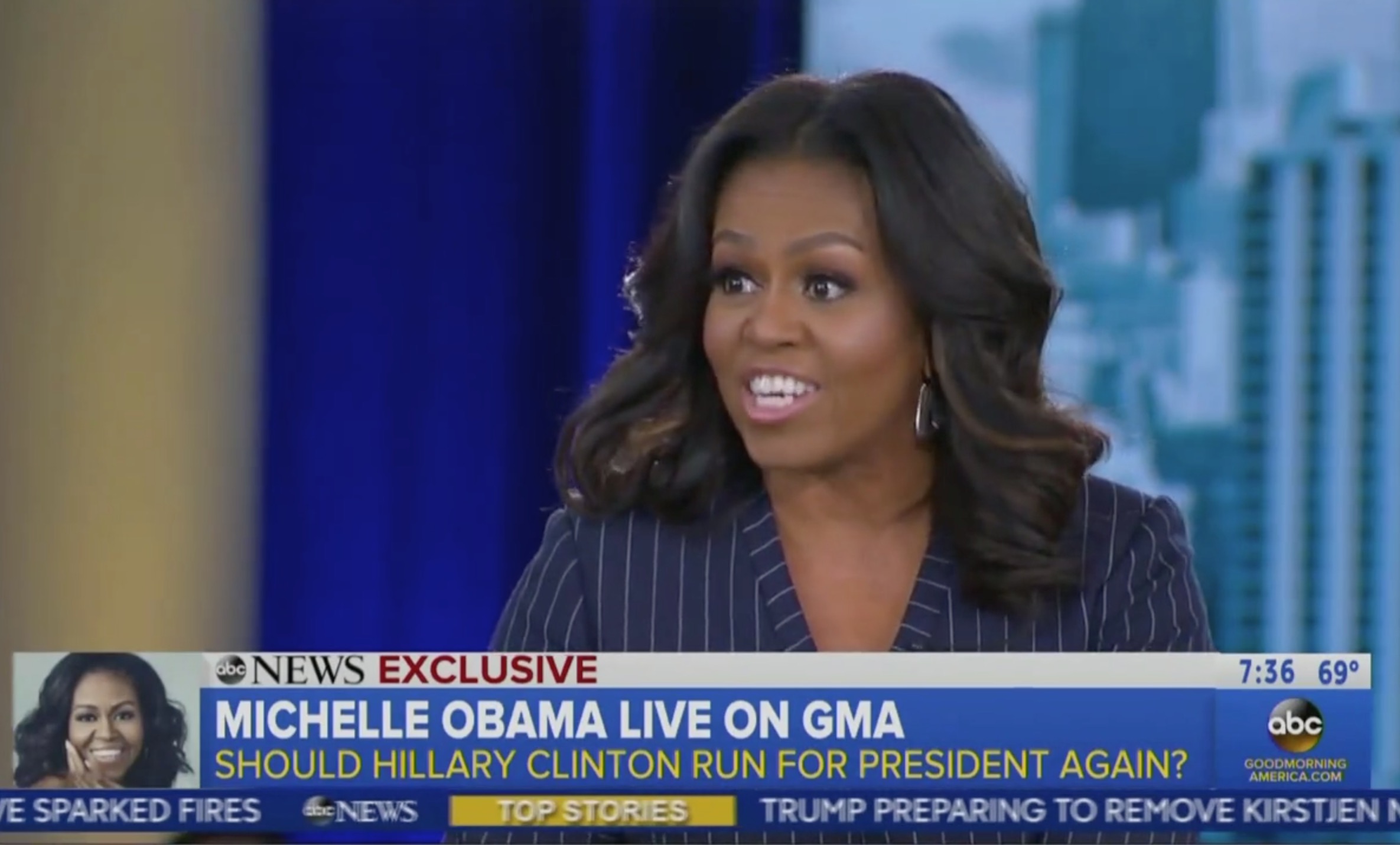 Michelle Obama On Hillary 2020: ‘At This Point, Everybody’s Qualified ...