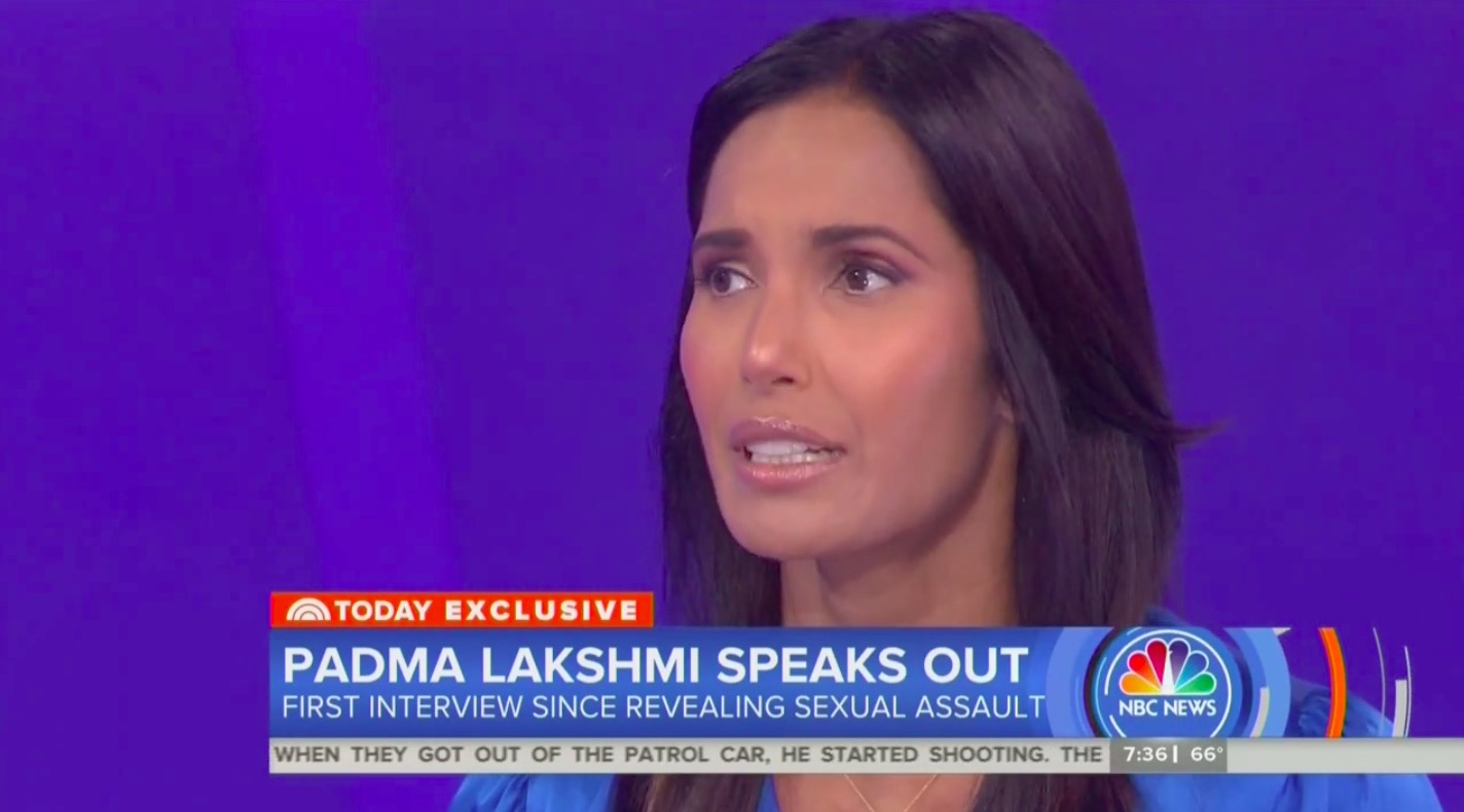 Padma Lakshmi on TODAY: I Don’t Want That Rape to Define Me