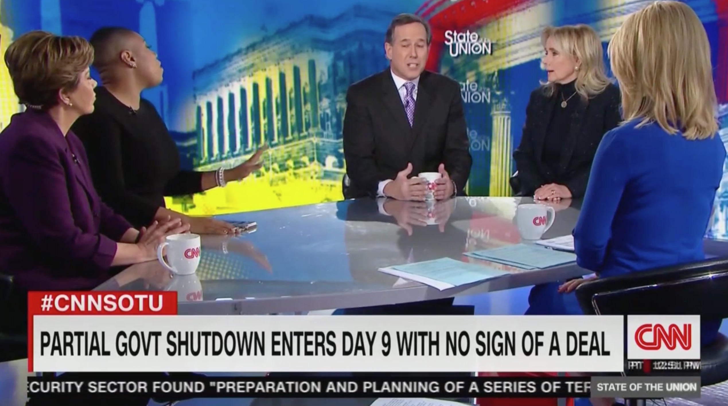 CNN Panel Erupts Over Trump's Border Wall