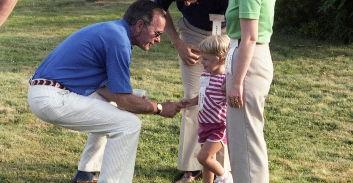 Daily Caller Attacks Chelsea Clinton for Memory of George H.W. Bush