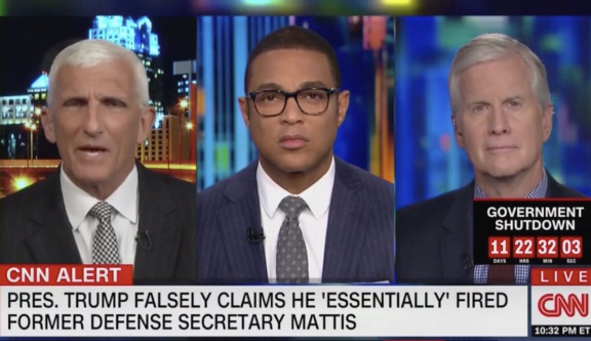 CNN Military Analysts Slam Trump Comments on Mattis: 'It's a Smear… and ...