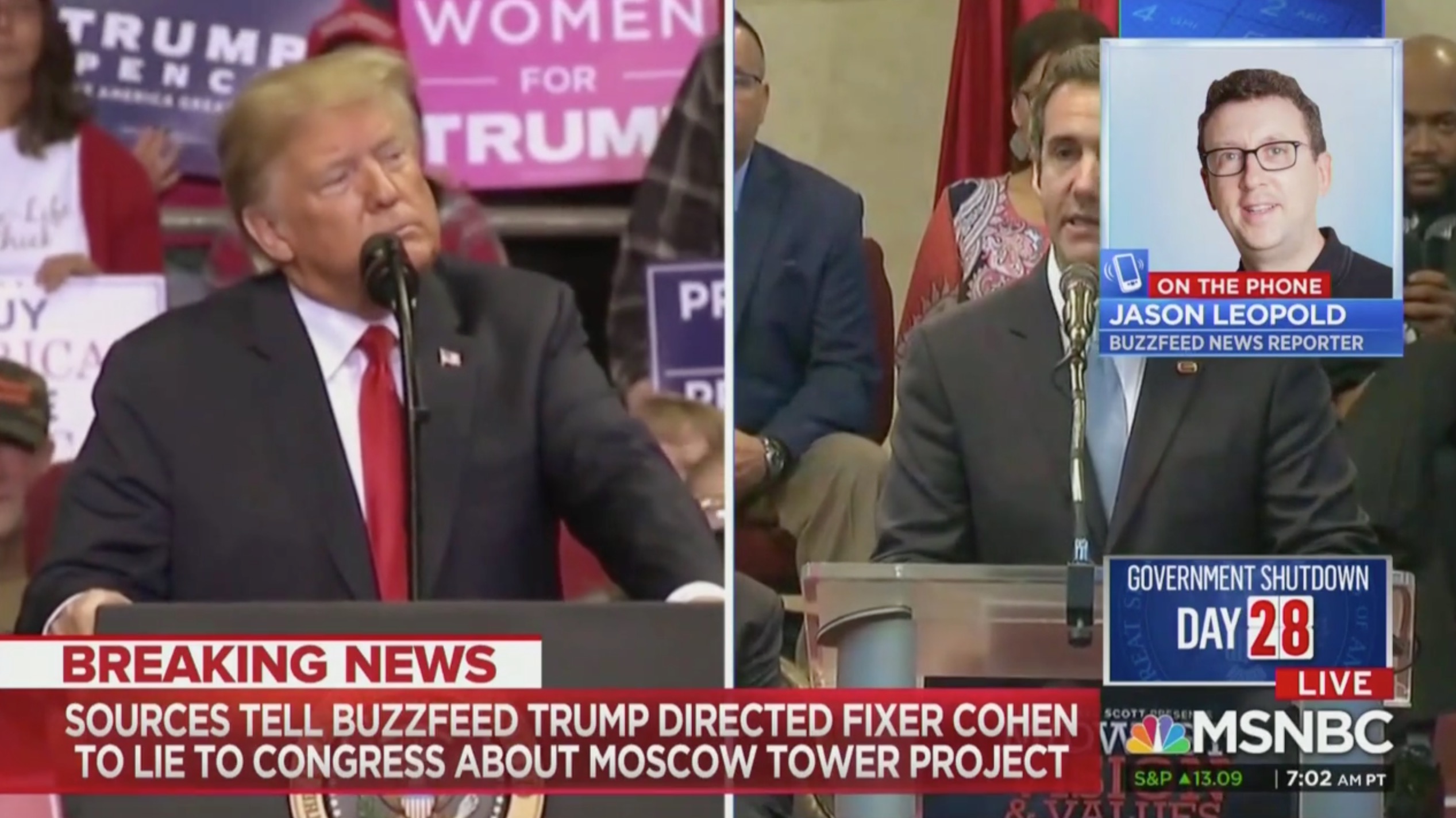 BuzzFeed Reporters Have Different Stories on Cohen Evidence