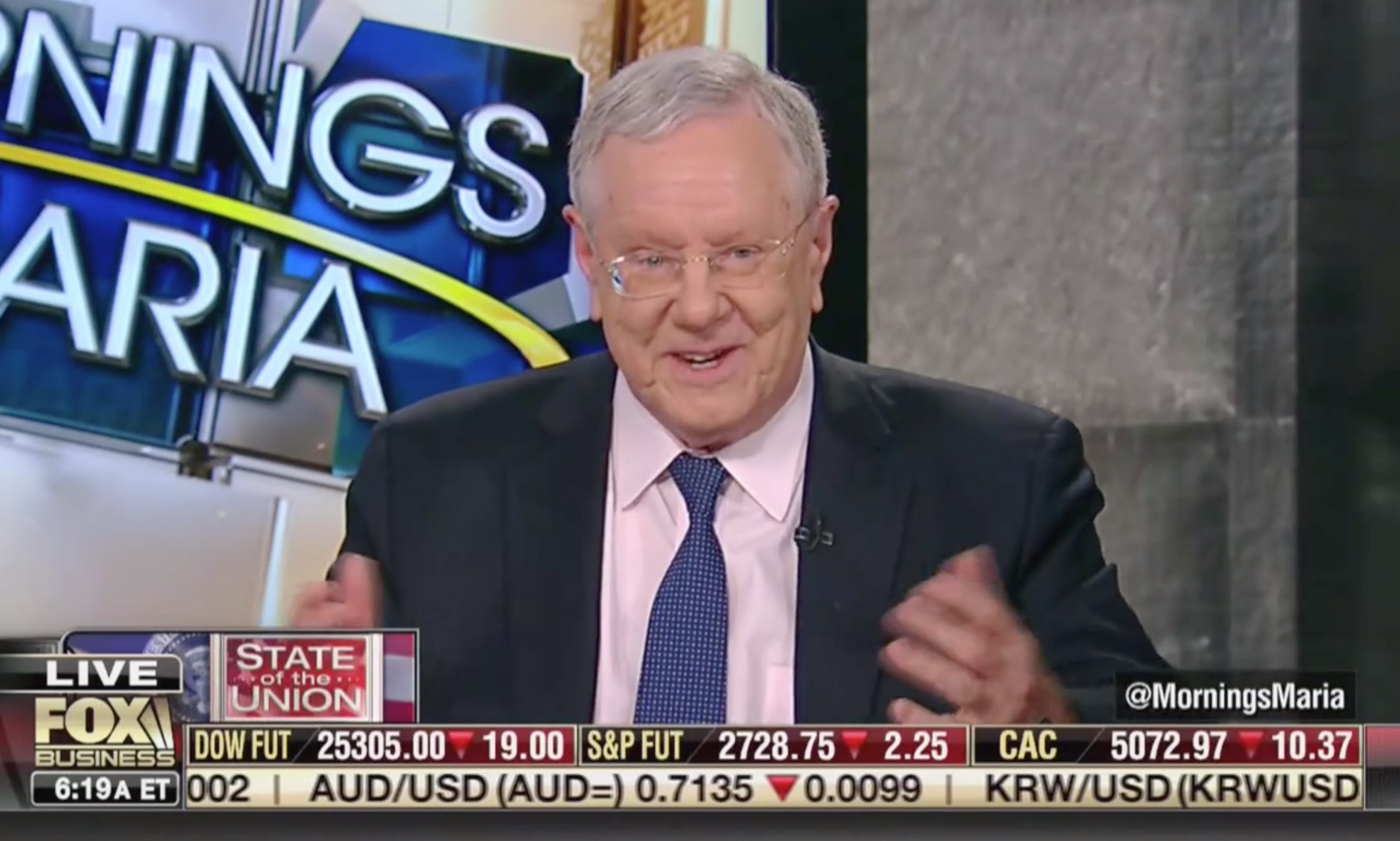 Steve Forbes Praises Trump’s Control of ‘Women Cheering’ Him During ...