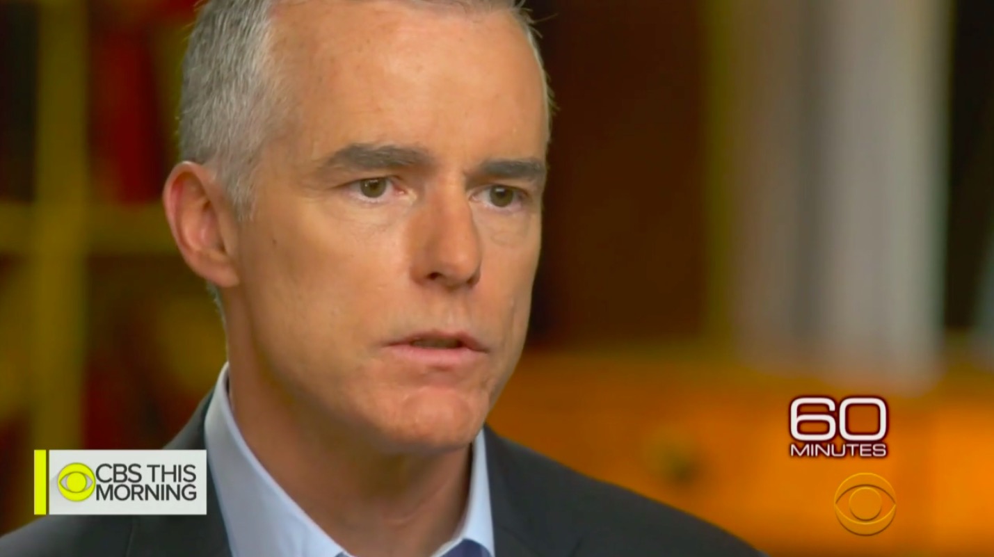 Andrew McCabe on Ordering Trump Investigations: I Thought He May Have ...