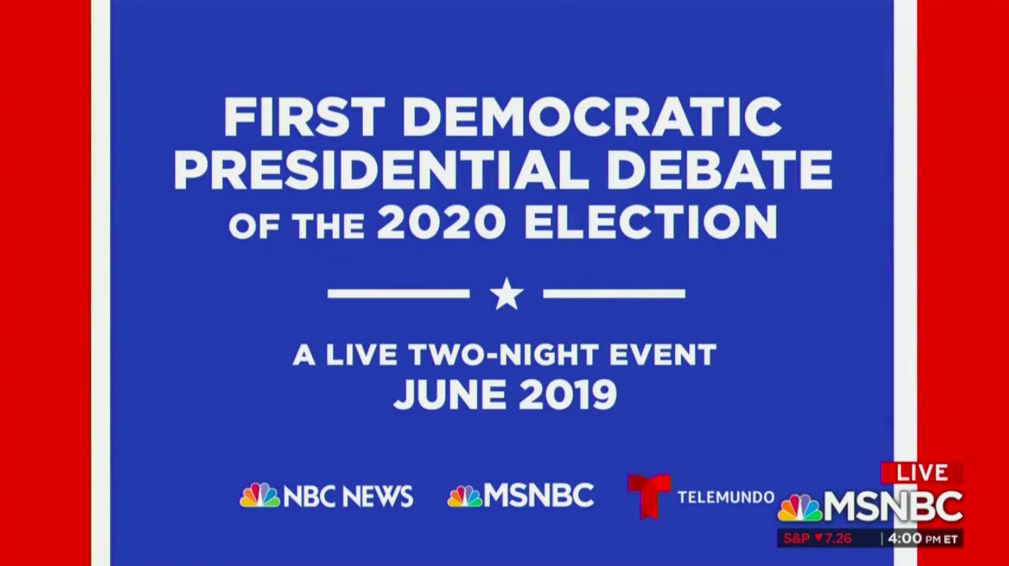 NBC Scores First 2020 Debate, Will Air on Back-to-Back Nights in Prime ...