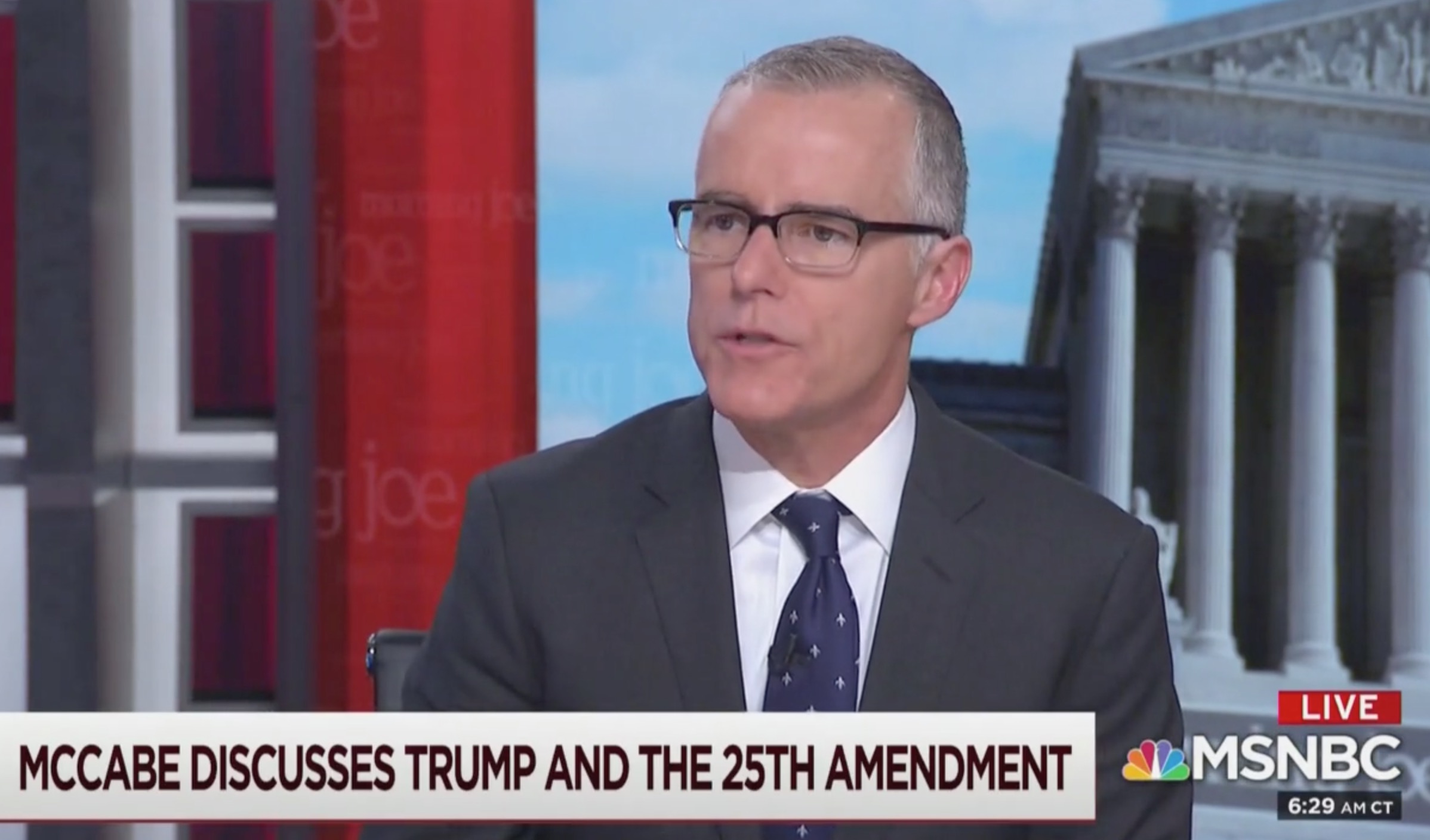 Andrew McCabe: ‘Coup’ and ‘Treason’ Have ‘Nothing to Do With What We ...