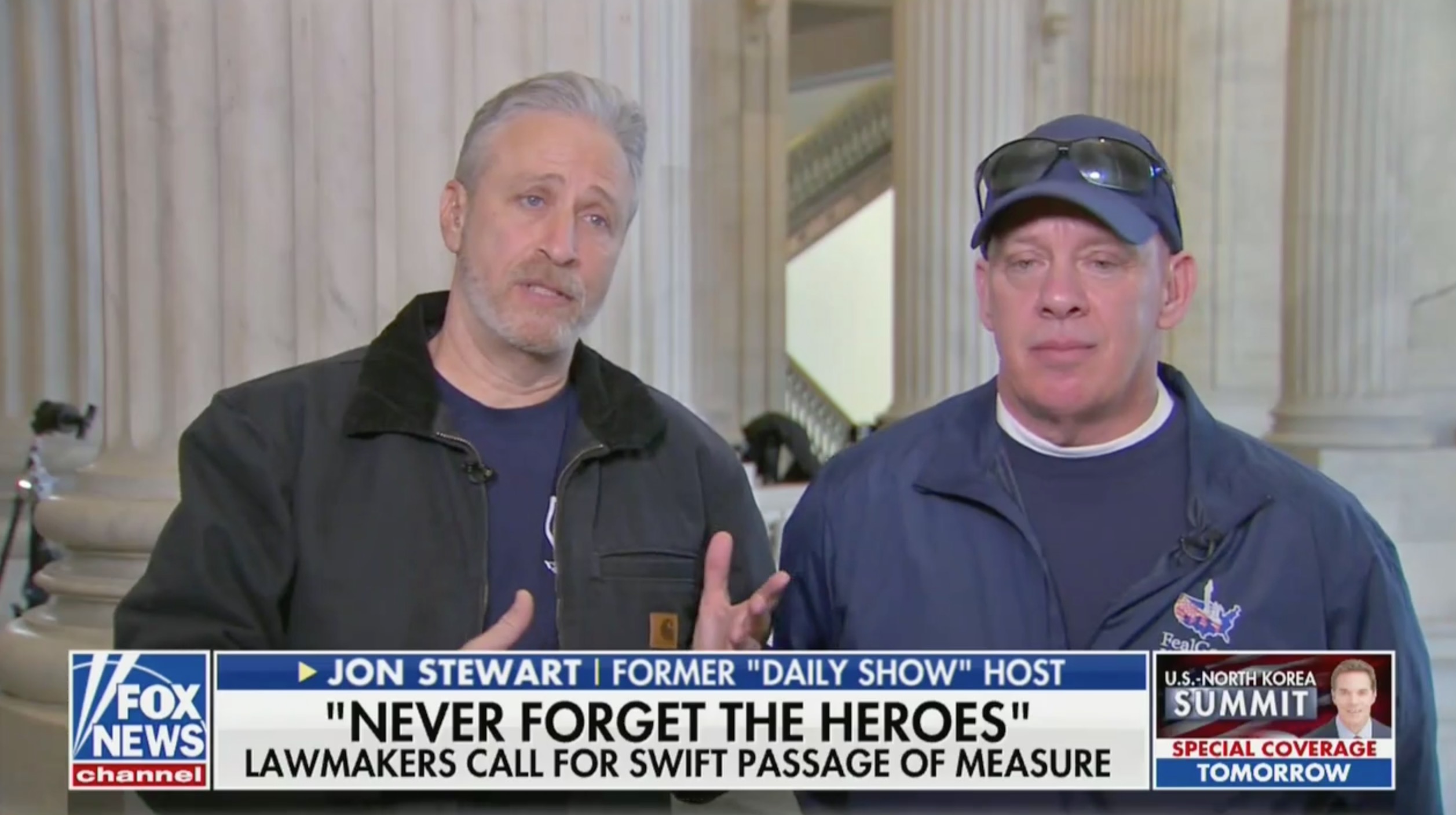 Jon Stewart Speaks to Fox News About 9/11 Victim Funding