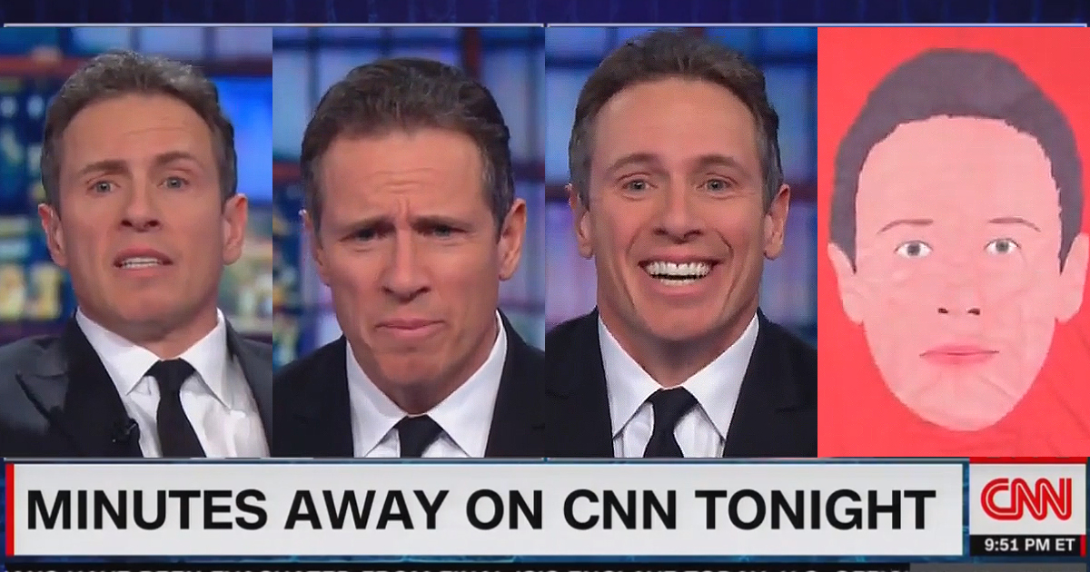 Watch Chris Cuomo React to Don Lemon's Crazy CNN Face Shirts