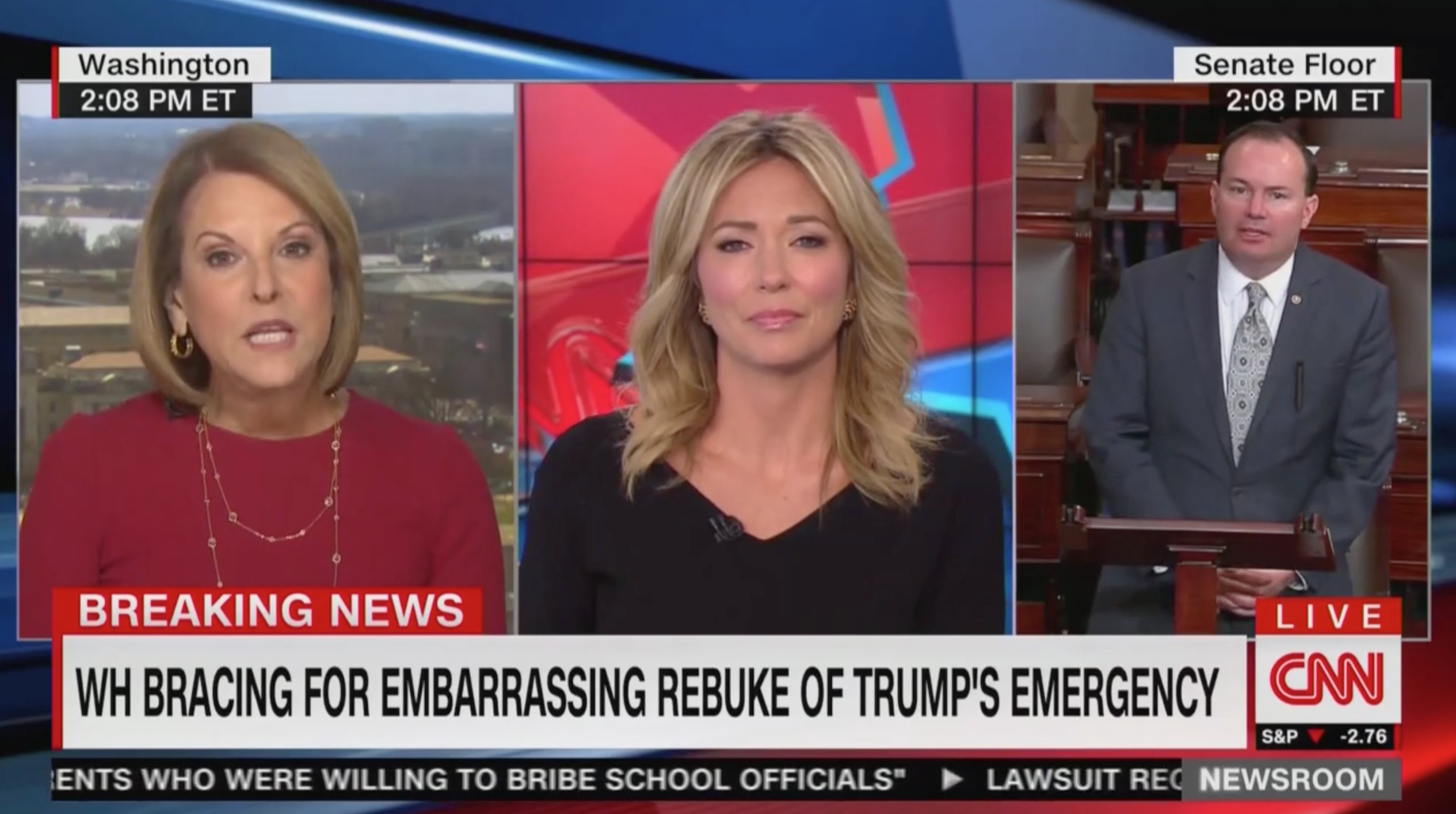 CNN's Gloria Borger: Trump Heading for 'Embarrassment' on Emergency