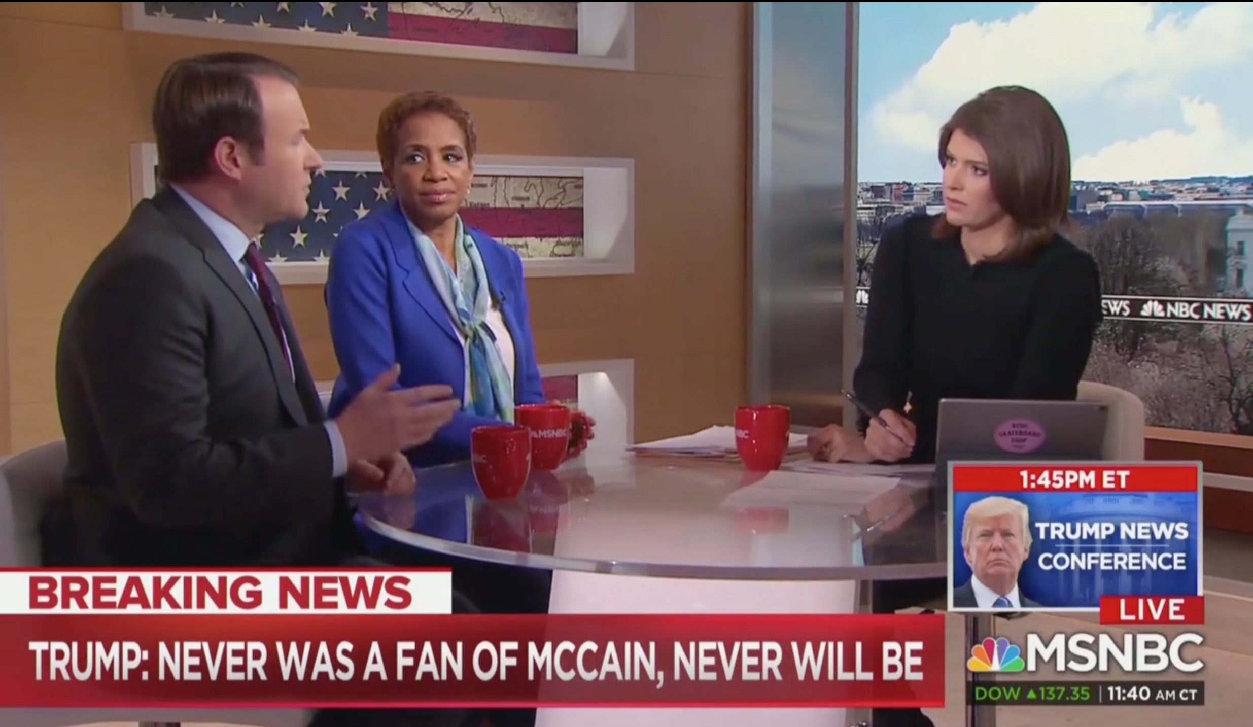MSNBC Panel Shreds Trump's Attacks on McCain: 'It is Beneath the Office ...