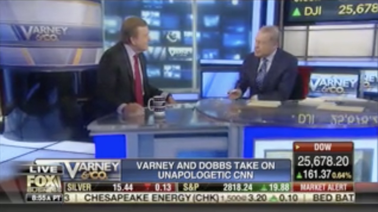 Ex-CNNers Lou Dobbs and Stuart Varney Fume About the Current State of ...