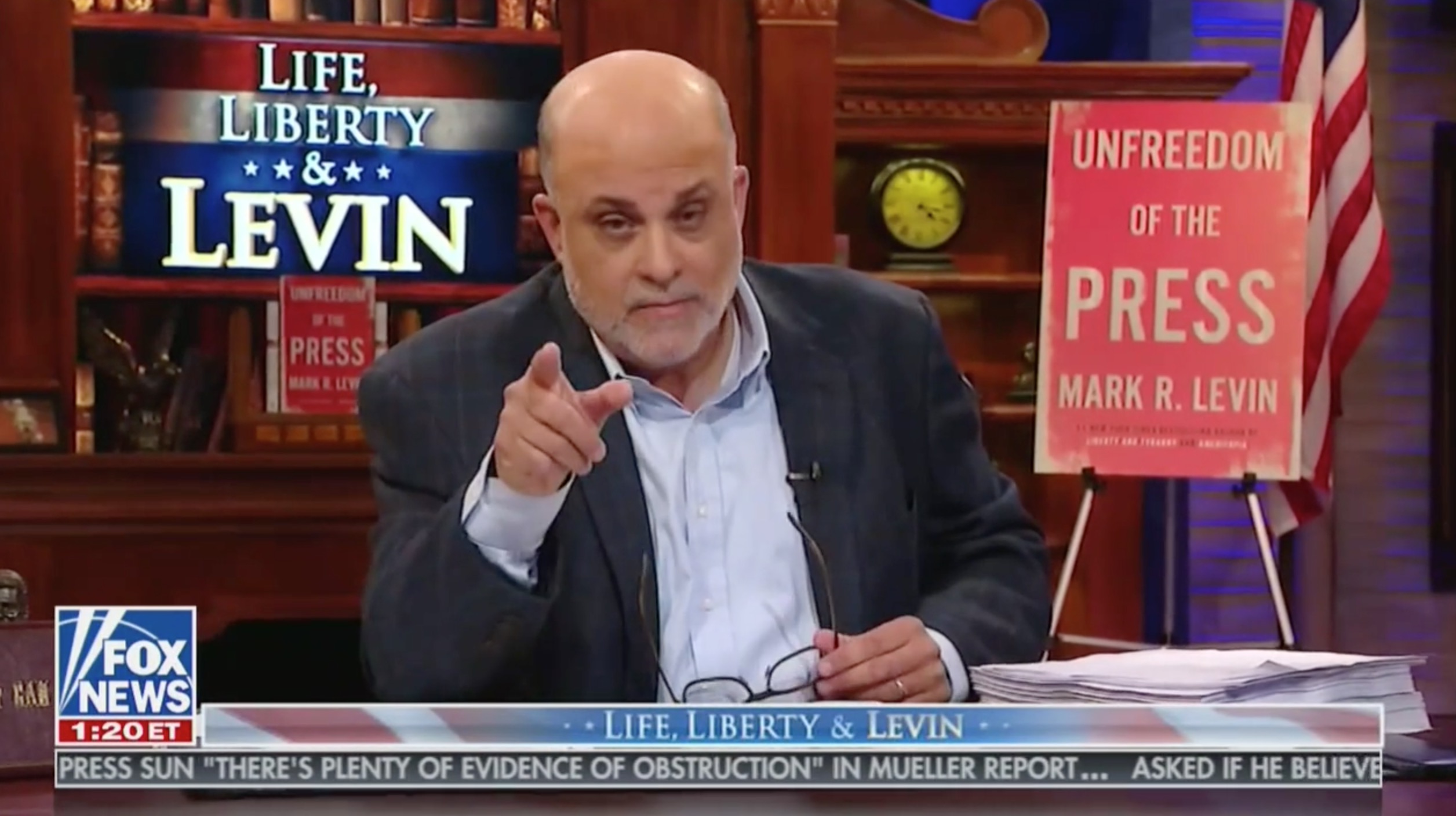 Mark Levin Unleashes Wild Rant on ‘Smear Job’ of Trump From Mueller and ...