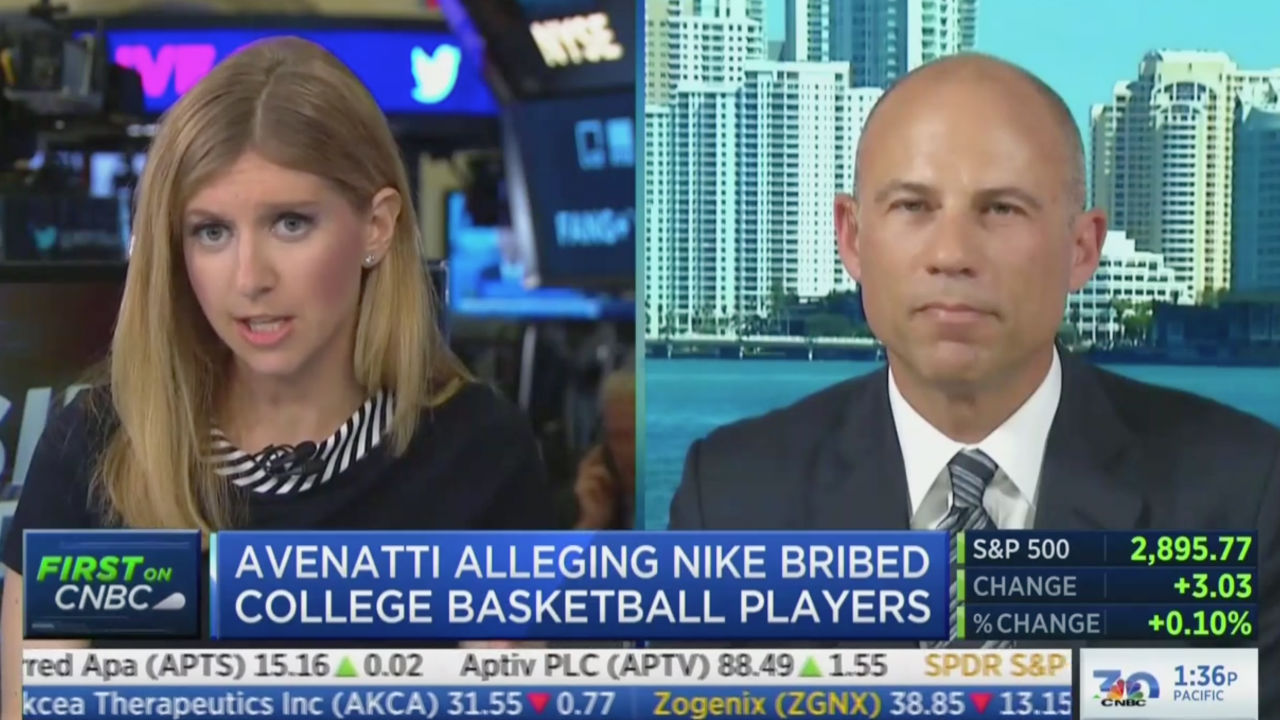 Michael Avenatti Grilled on CNBC Over Nike: ‘Do You Have Any Proof of ...