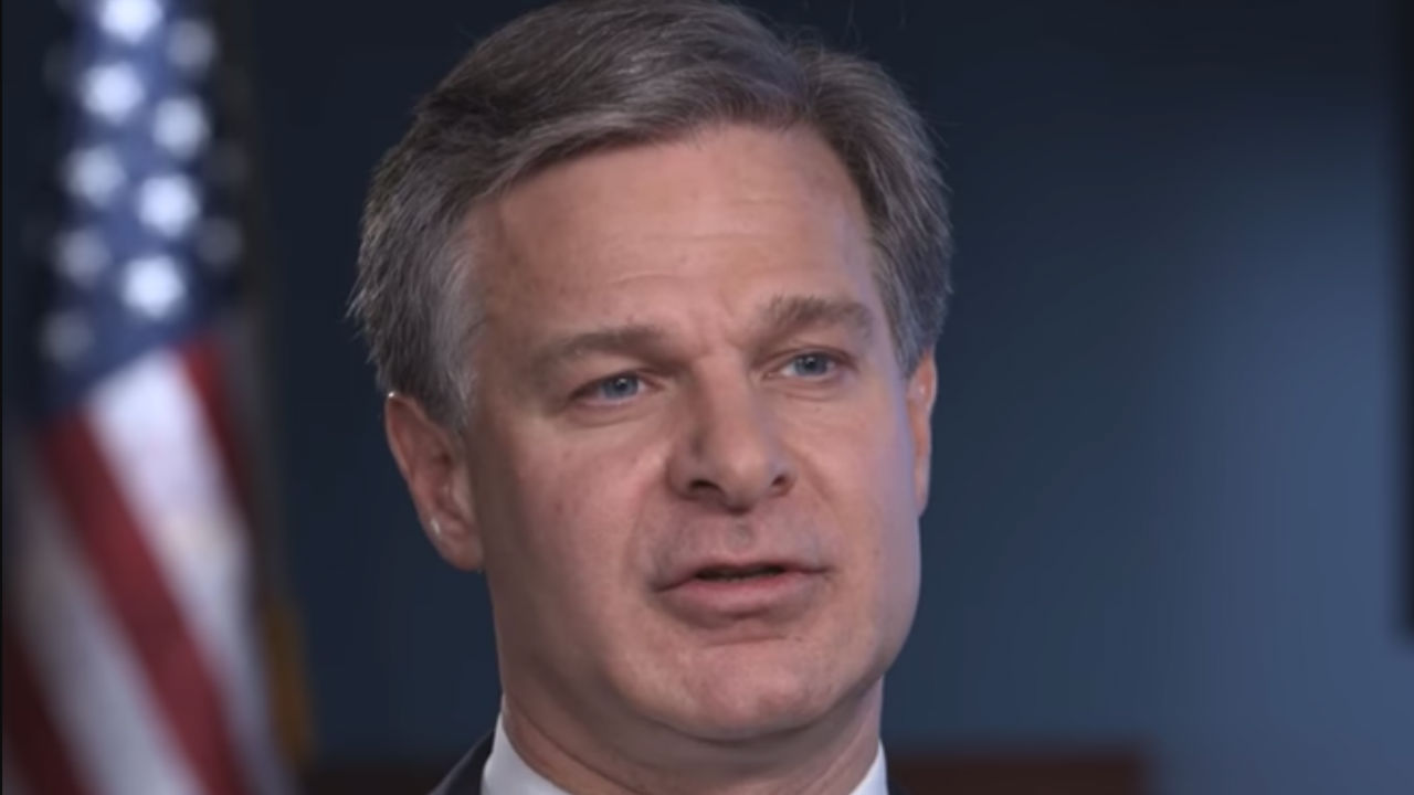 Trump Asked If He's Looking to Replace Christopher Wray