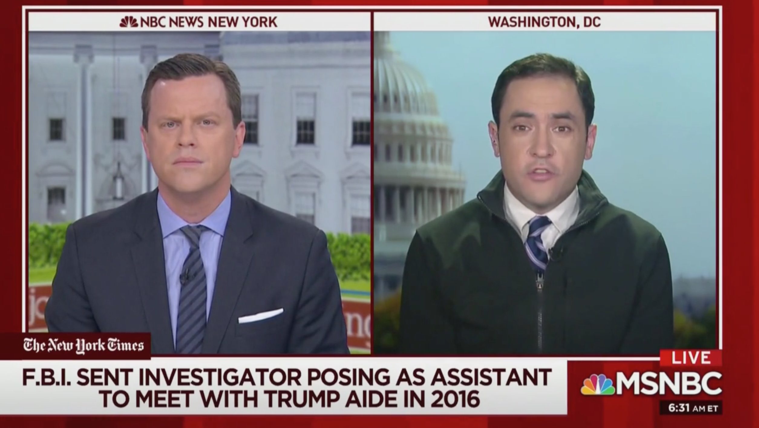 MSNBC's Willie Geist Questions NYT's Michael Schmidt About Whether ...