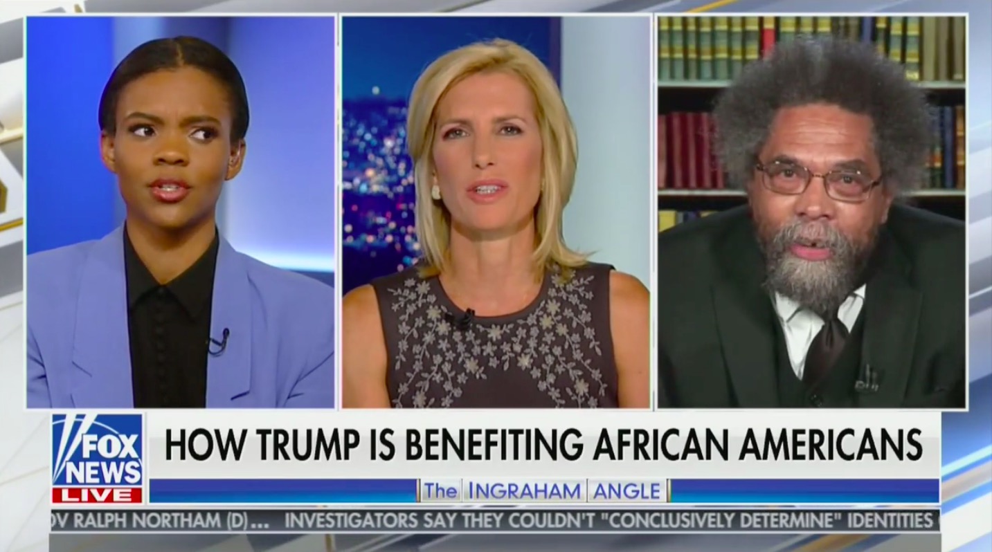 Fox News Booker Subjects Cornel West to Candace Owens