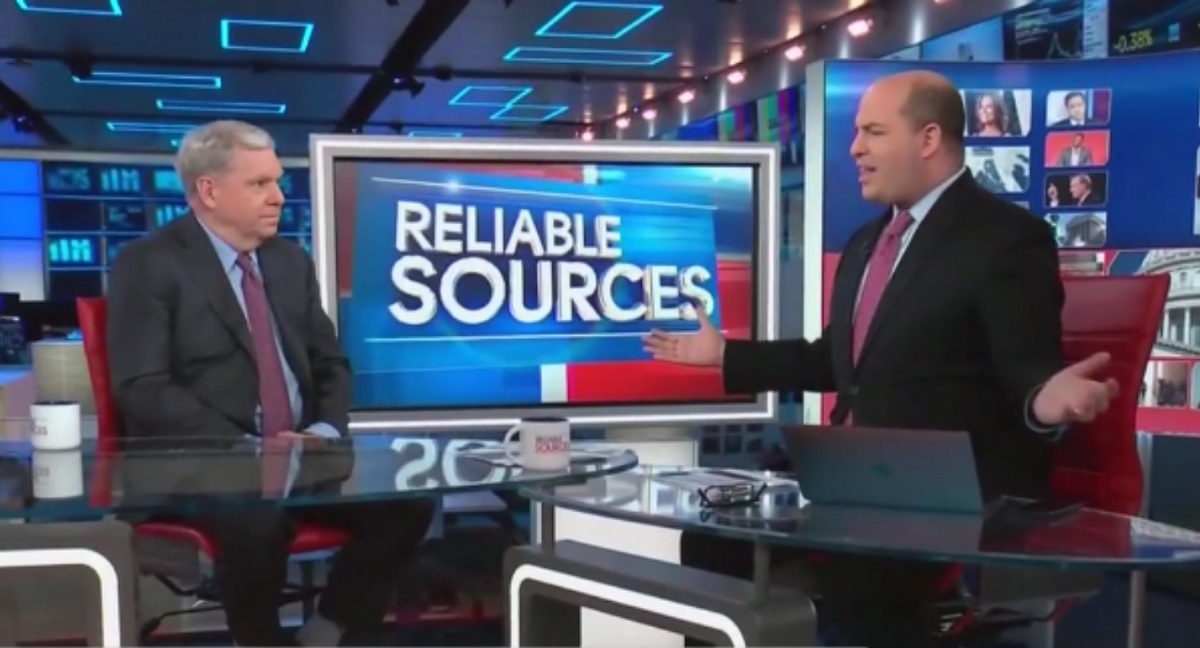 Brian Stelter Says Audience May Not Care Sarah Sanders Isn't Holding ...