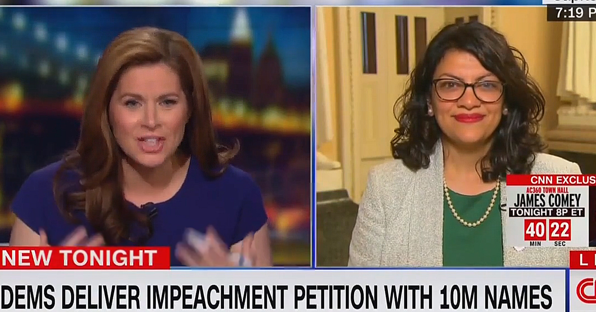 Rep. Tlaib Throws Shade at Dems Not Ready to Impeach