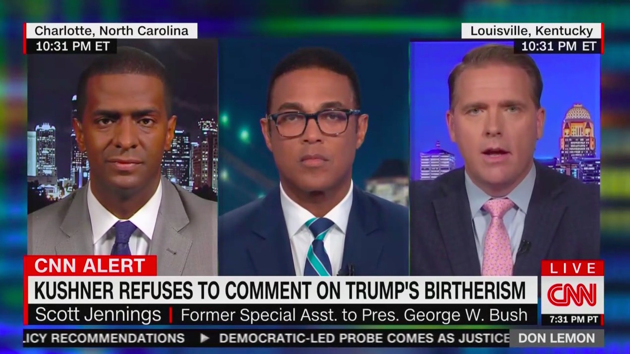 Don Lemon Challenges Ex-Bush Official Over Jared Kushner Interview