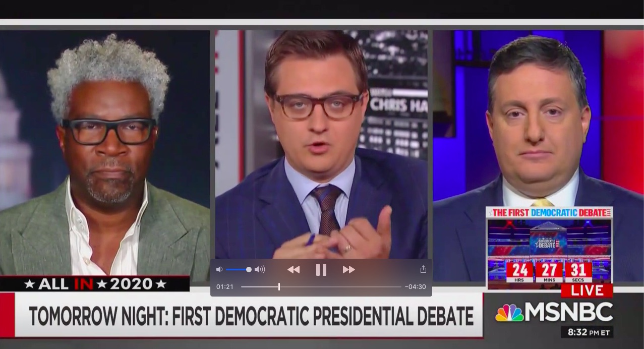 MSNBC Panel Gives Advice to Democrats Ahead of Debates