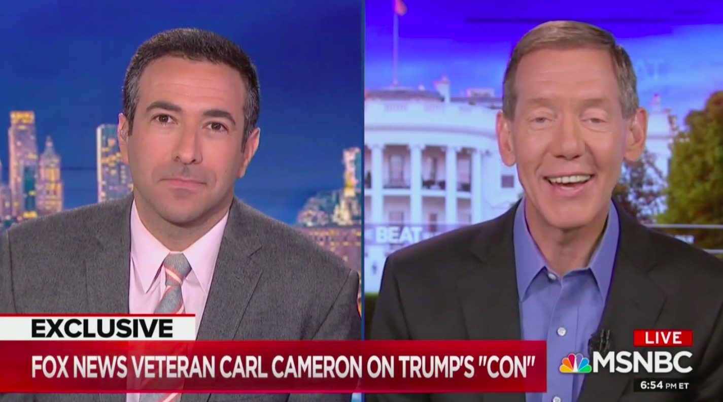 Ex-Fox News Reporter Carl Cameroon Rips Network's 'Entertainment Division'