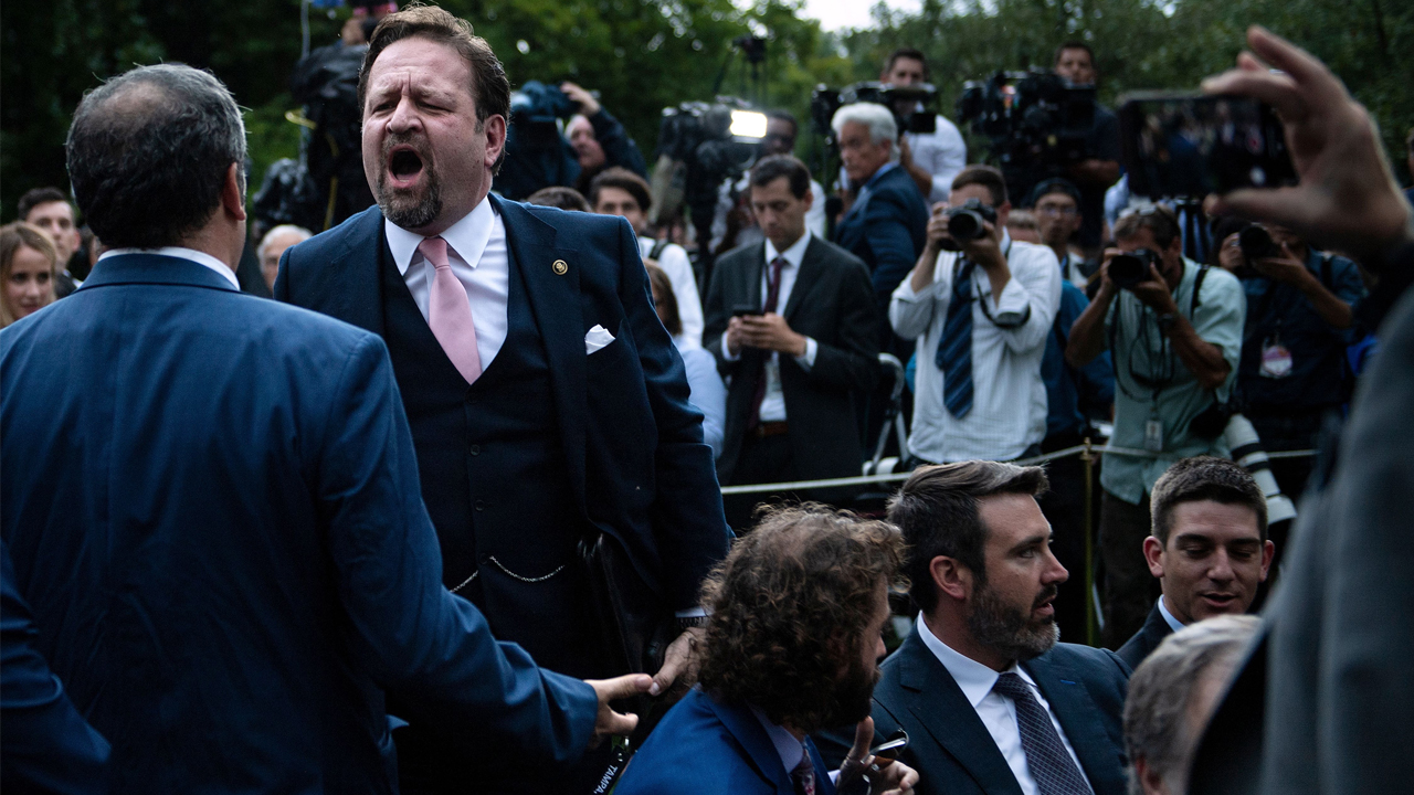 VIDEO: Seb Gorka Screams 'Punk' at CNN's Brian Karem at White House