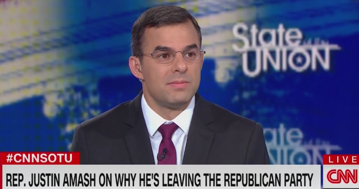 Justin Amash Says GOP Members Thanked Him For Impeachment Stand