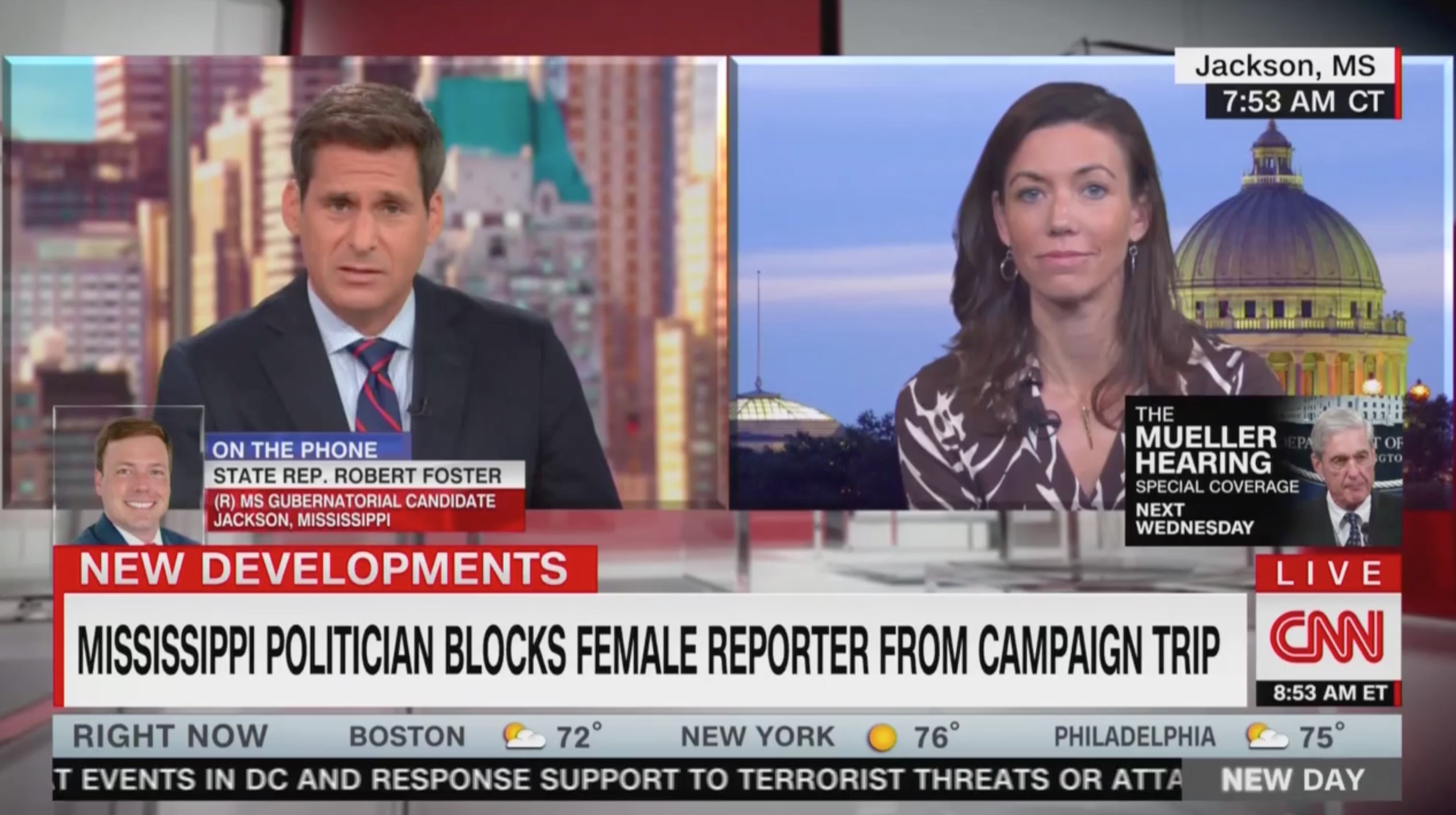 Robert Foster and Larrison Campbell CNN Interview Video