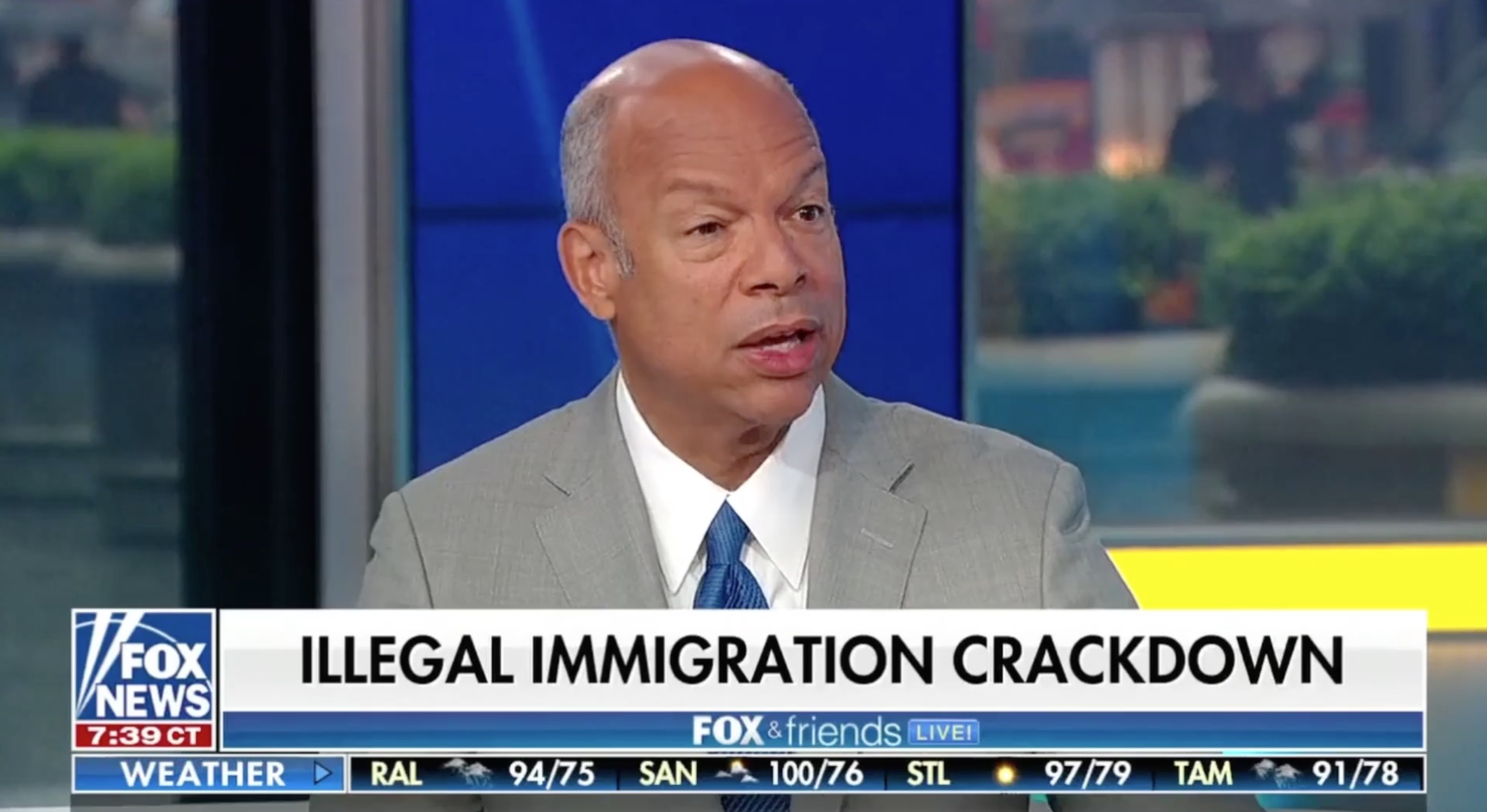 Jeh Johnson Blames Trump's Tweets for Immigration Inaction