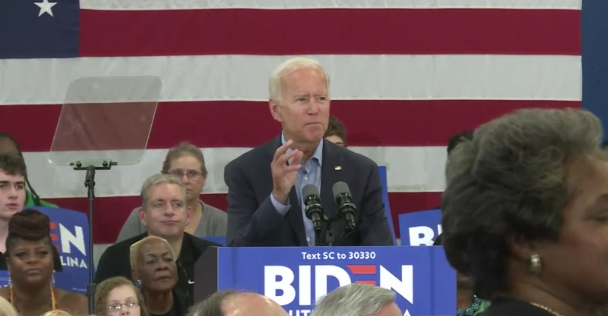 Joe Biden Addresses Supporters on Election Night
