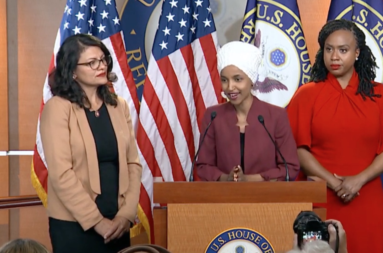 Rashida Tlaib, Ilhan Omar Share Controversial Artist's Cartoon