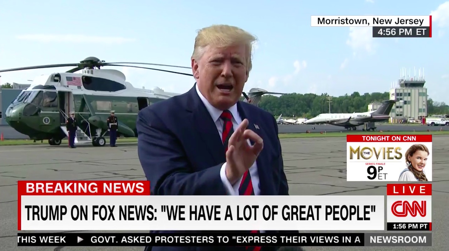 Trump Offers In-Depth Explanation For Empty Seats at Rally