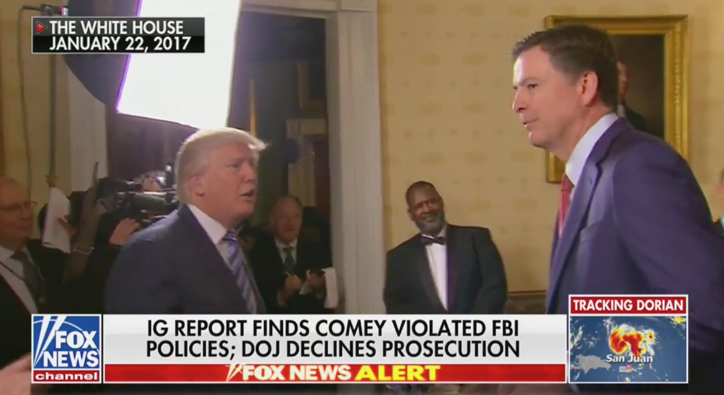 Trump Slams James Comey Over IG Policy Violations Report
