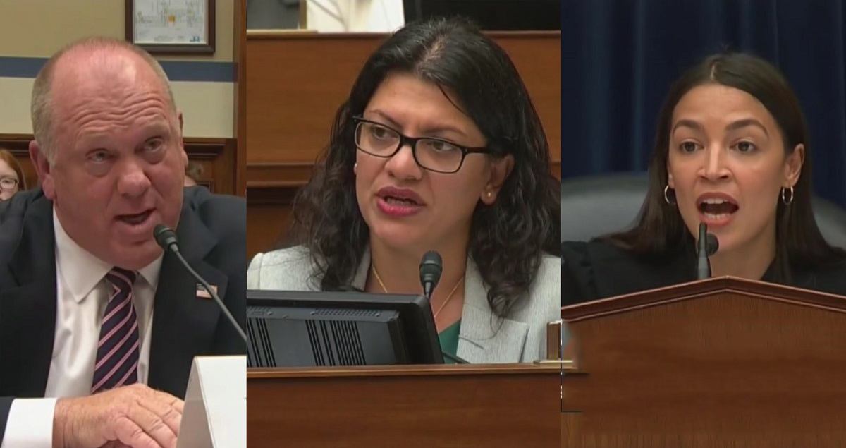 Rashida Tlaib, AOC Gut Tom Homan at Immigration Hearing