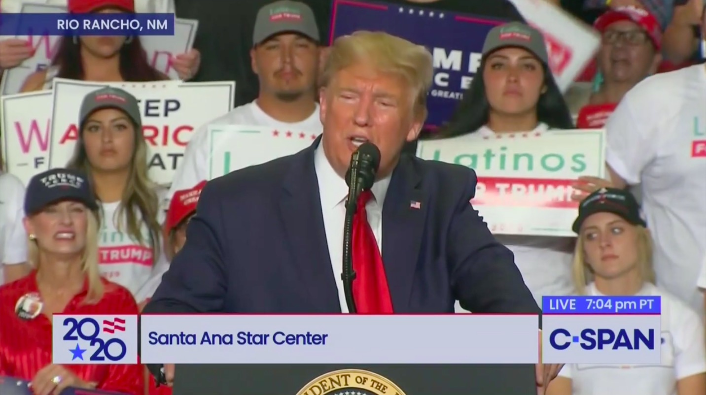 Trump Shouts Out 'WASP' CNN's Steve Cortes at Rally