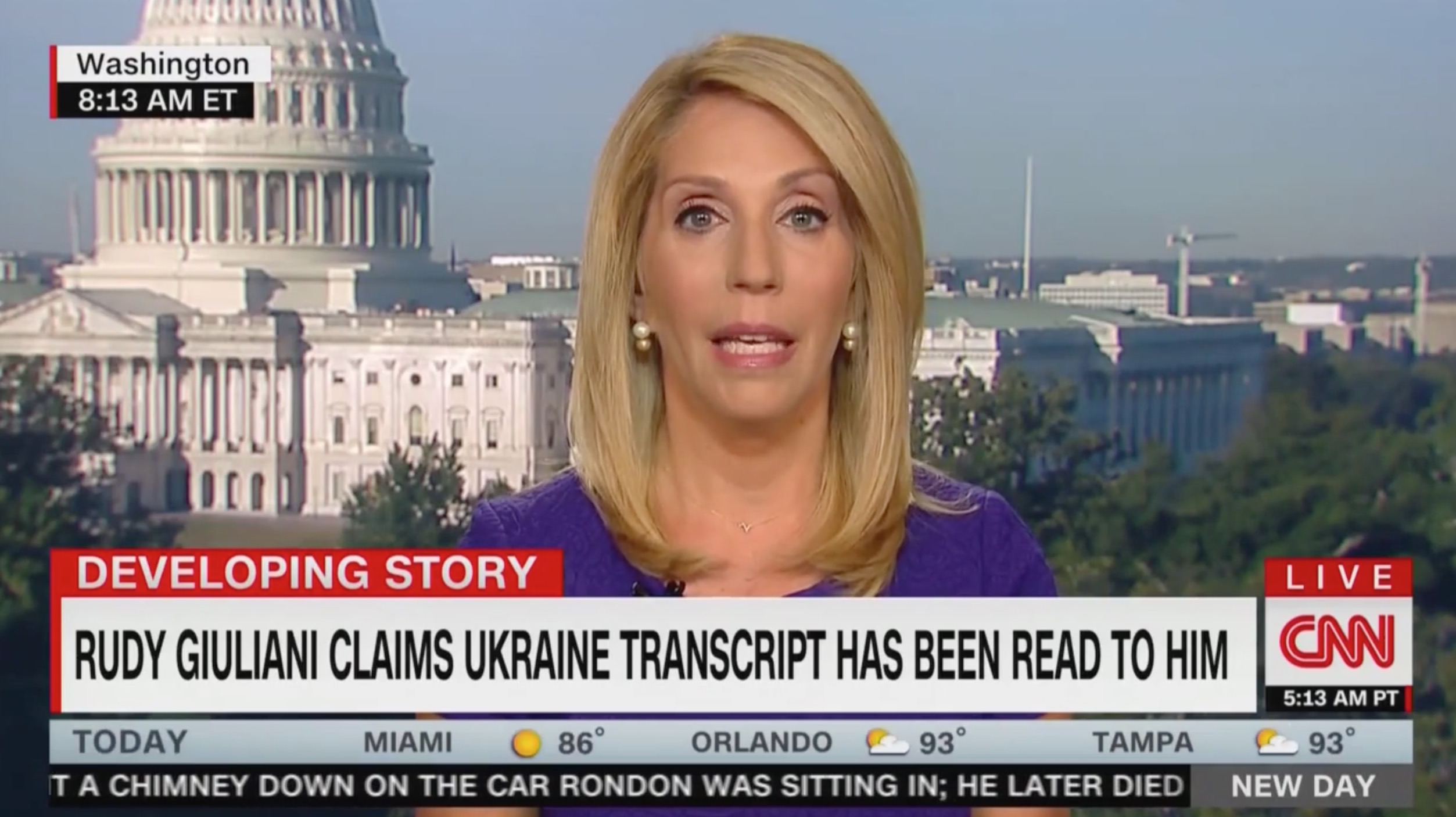 Dana Bash Stunned After Rudy Giuliani Claims Access to Call