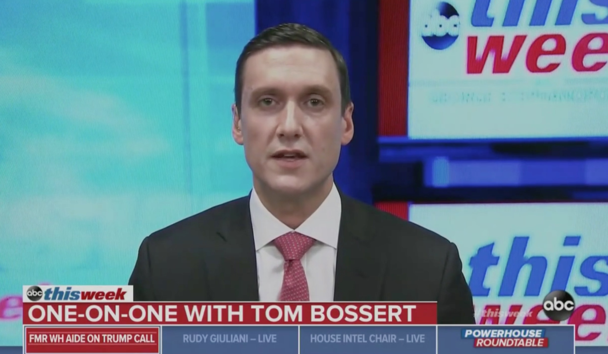 Tom Bossert 'Deeply Frustrated' With Rudy Giuliani