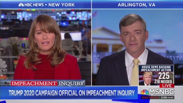 Katy Tur Grilling Marc Lotter Notes Hypocrisy on Biden Claim