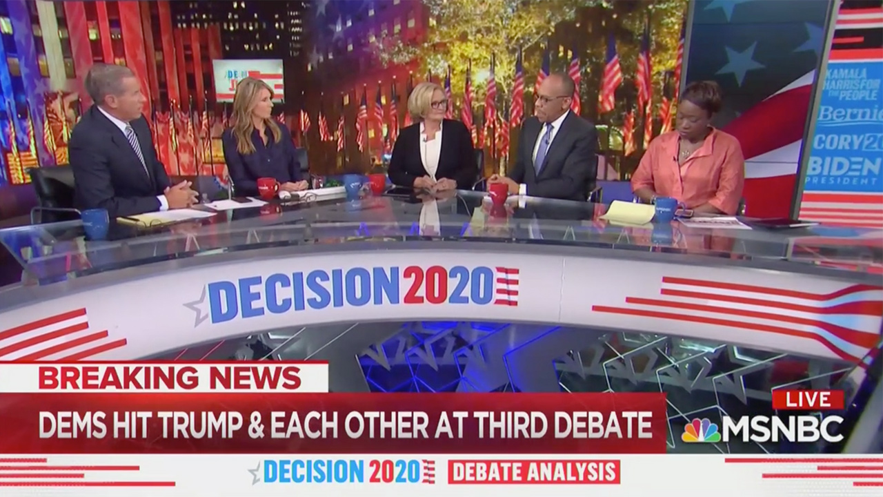 MSNBC Panel Pans Julián Castro 'Cheap Shot' at Joe Biden