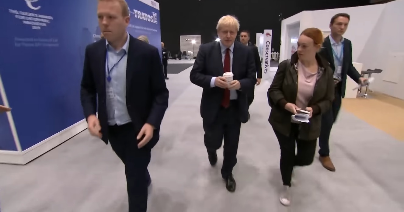 WATCH: Boris Johnson's Coffee Snatched: 'No Disposable Cups'