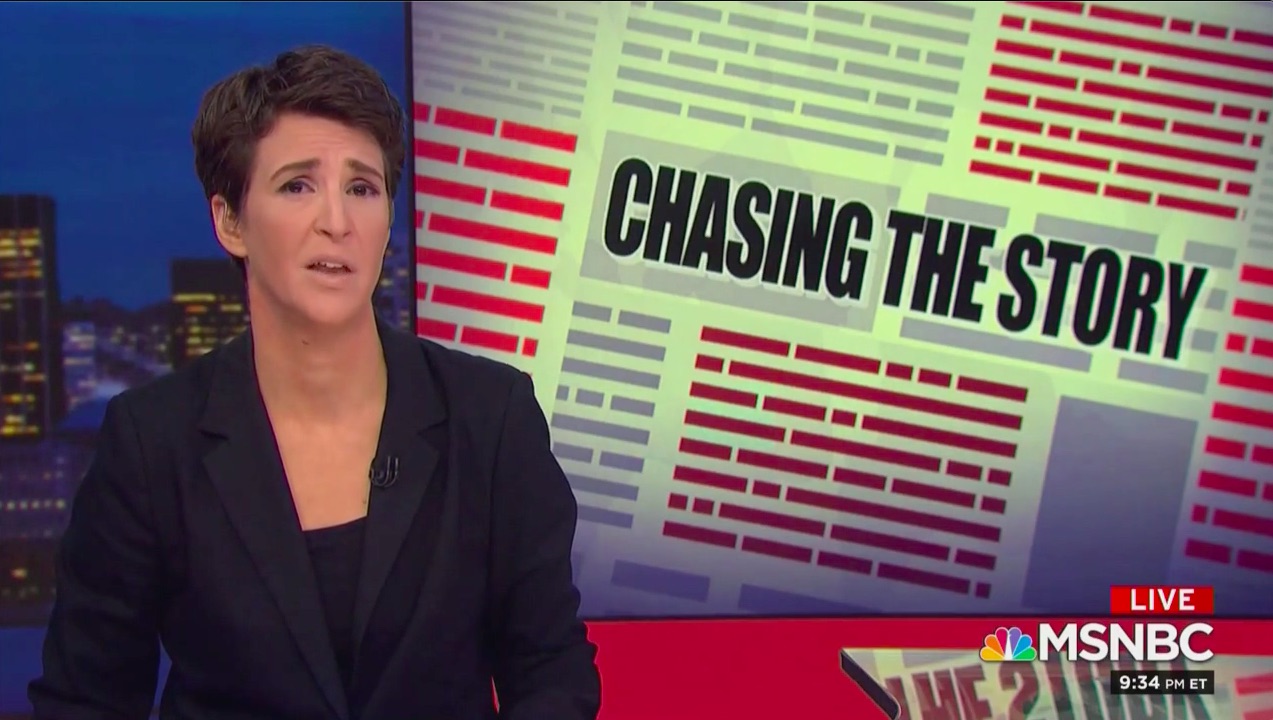 Rachel Maddow Scorches NBC for Killing Harvey Weinstein Exposé