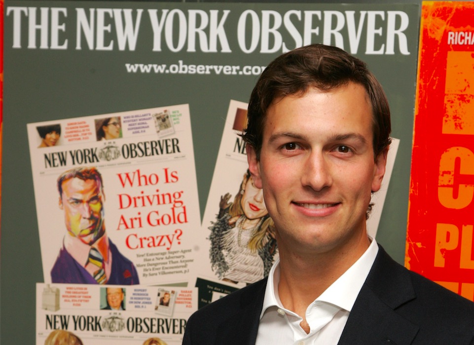 James Karklins Out as President of Kushner's Observer Media