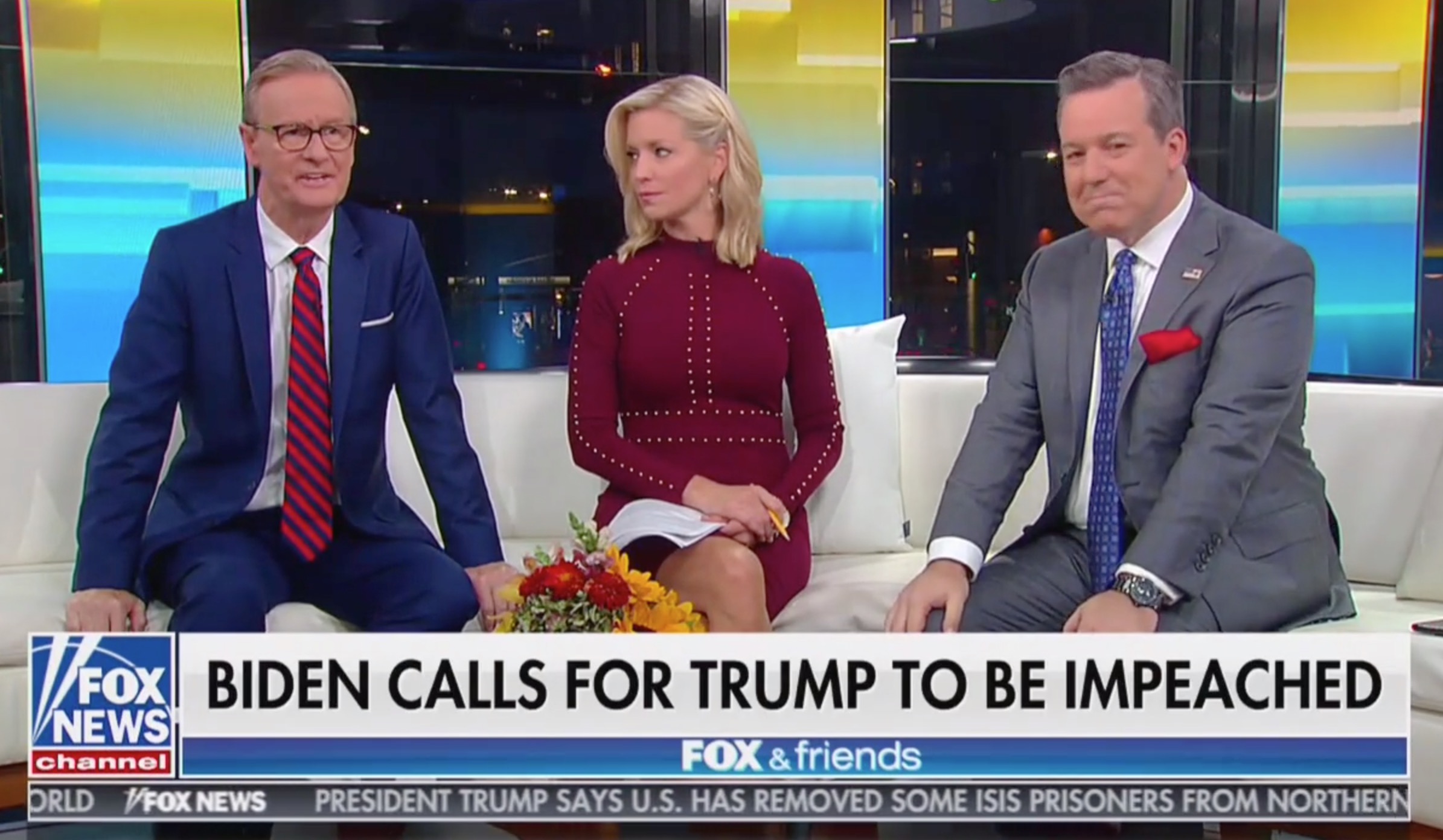 Fox & Friends: Trump Impeachment Poll is Bad News for Biden