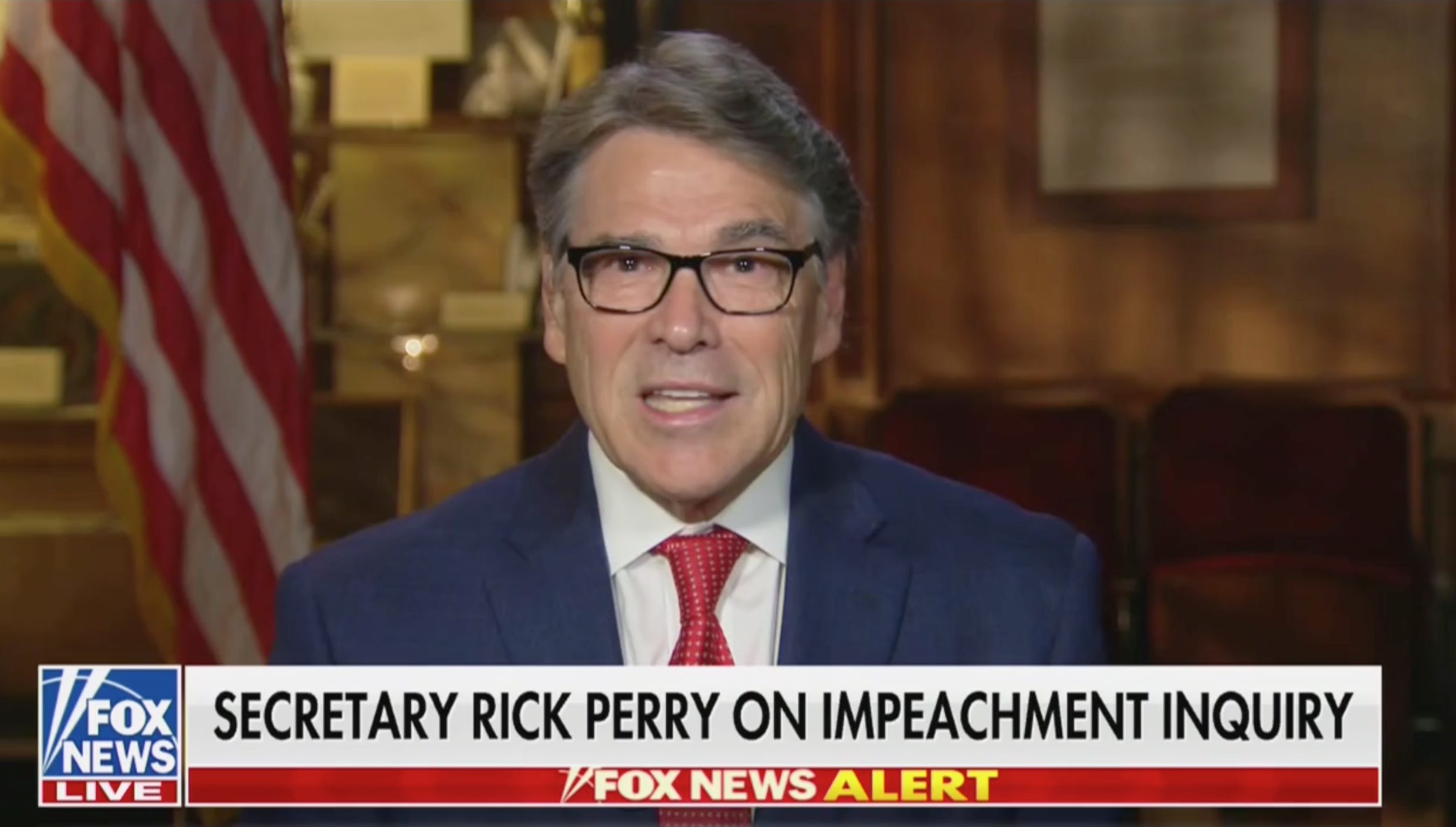Rick Perry: Mick Mulvaney 'Straight Up' With Trump-Ukraine Comments