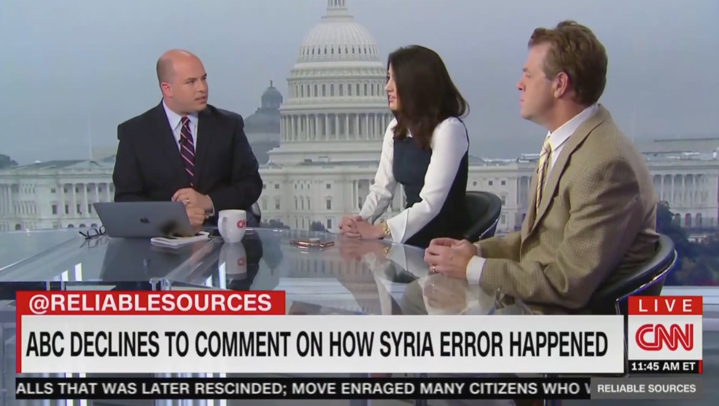 Brian Stelter Bashes ABC Over Fake Syria Bombing Footage
