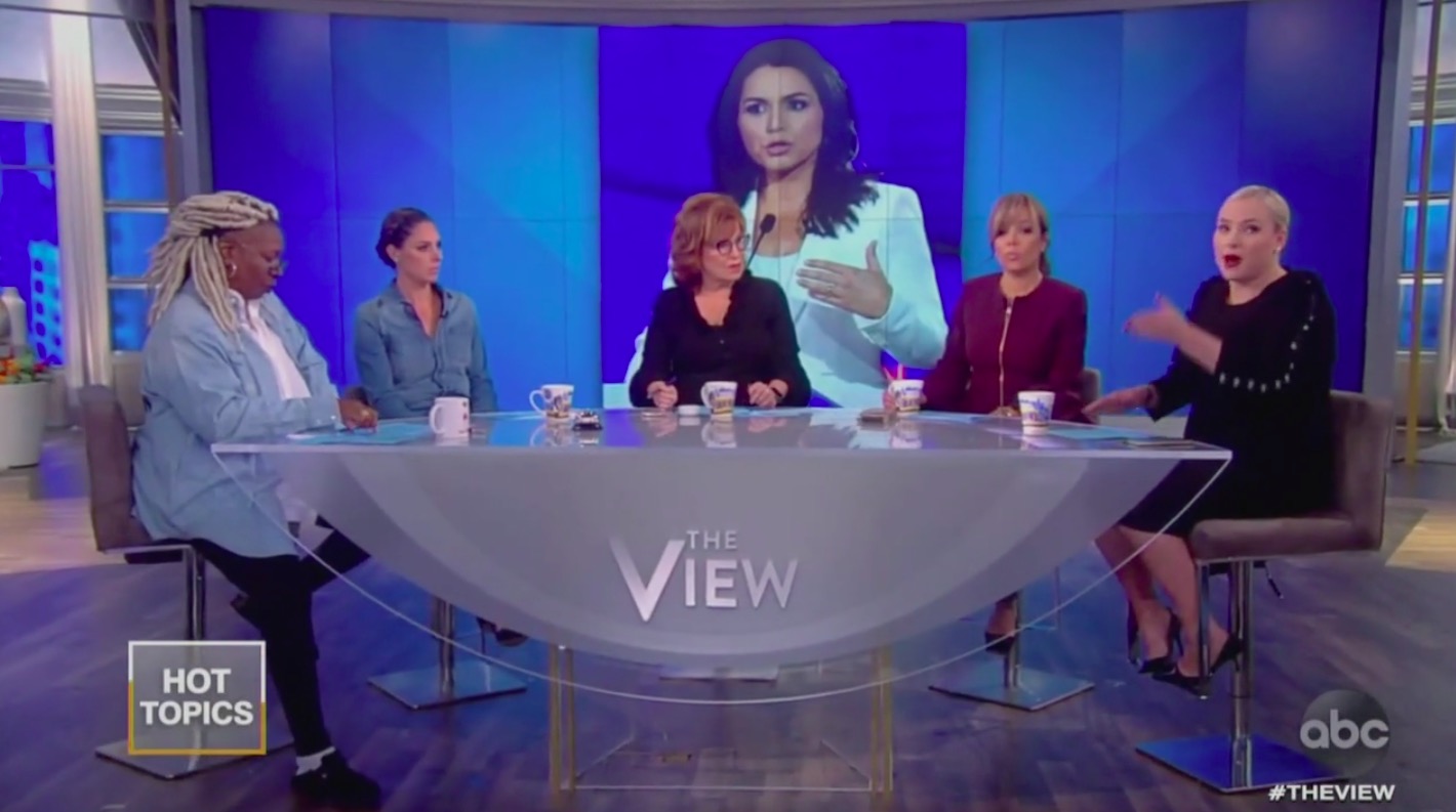 The View Ignites Over Meghan McCain Defending Tulsi Gabbard